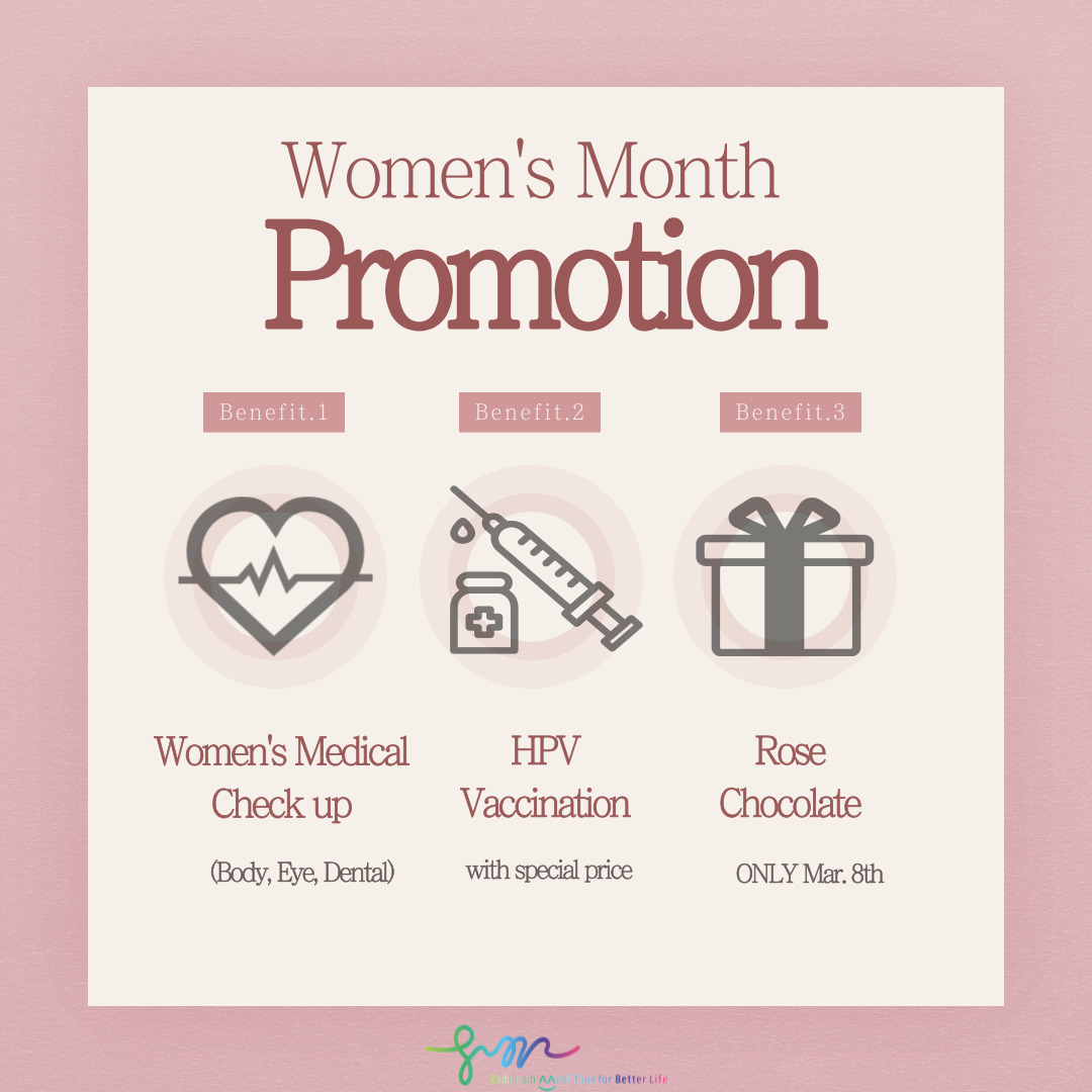 March Women's Month Promotion with GMTC : VISITKOREA